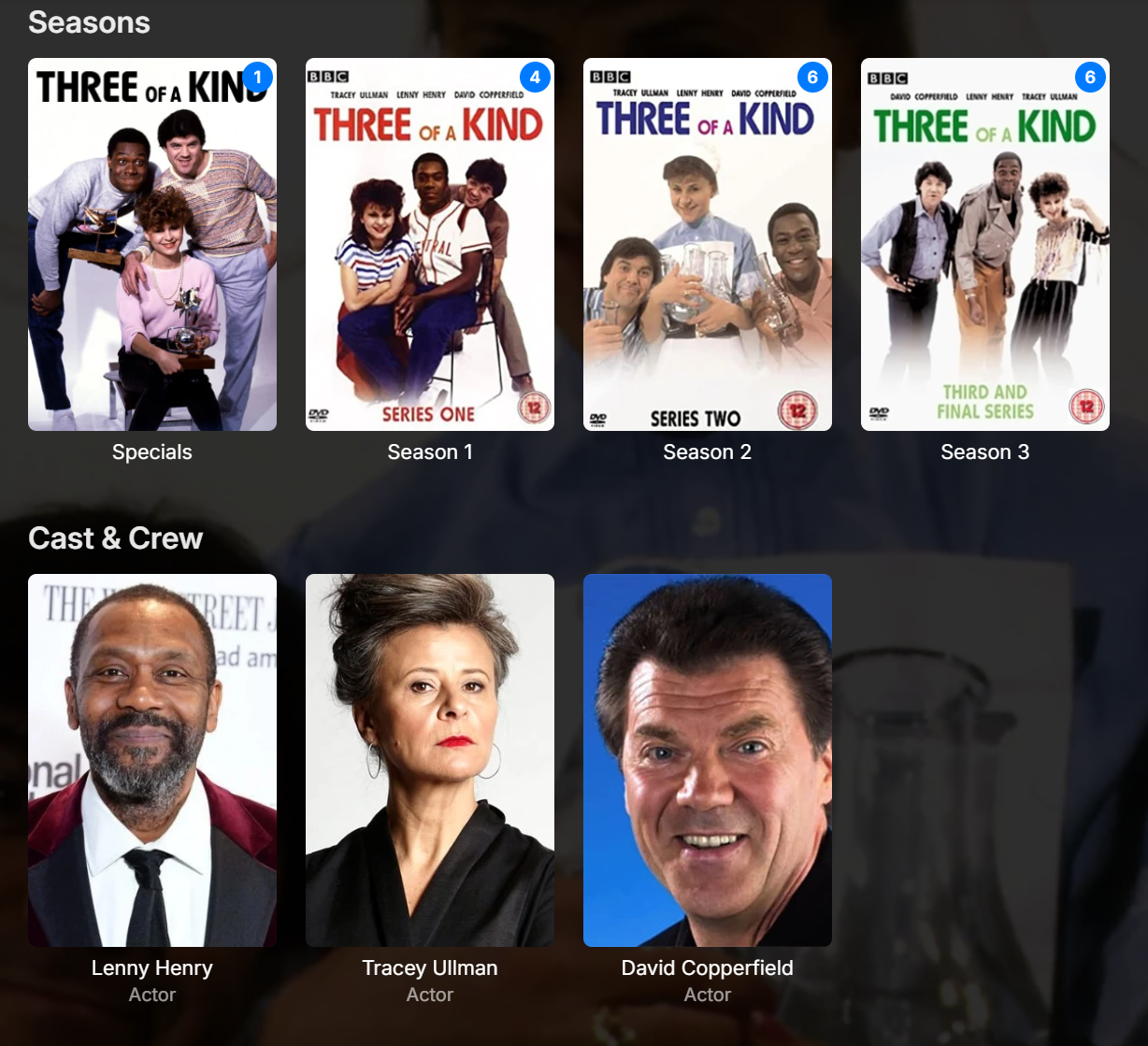 Matching actors correctly. - General/Windows - Emby Community