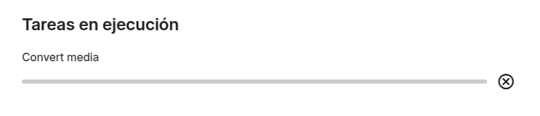 Conversión de medios se queda en cola - Spanish - Emby Community