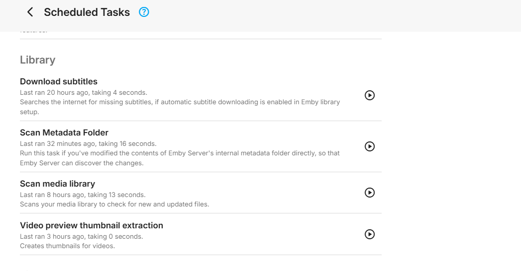Docker Emby Linux container - Video Preview Thumbnail Extraction issues - Linux - Emby Community