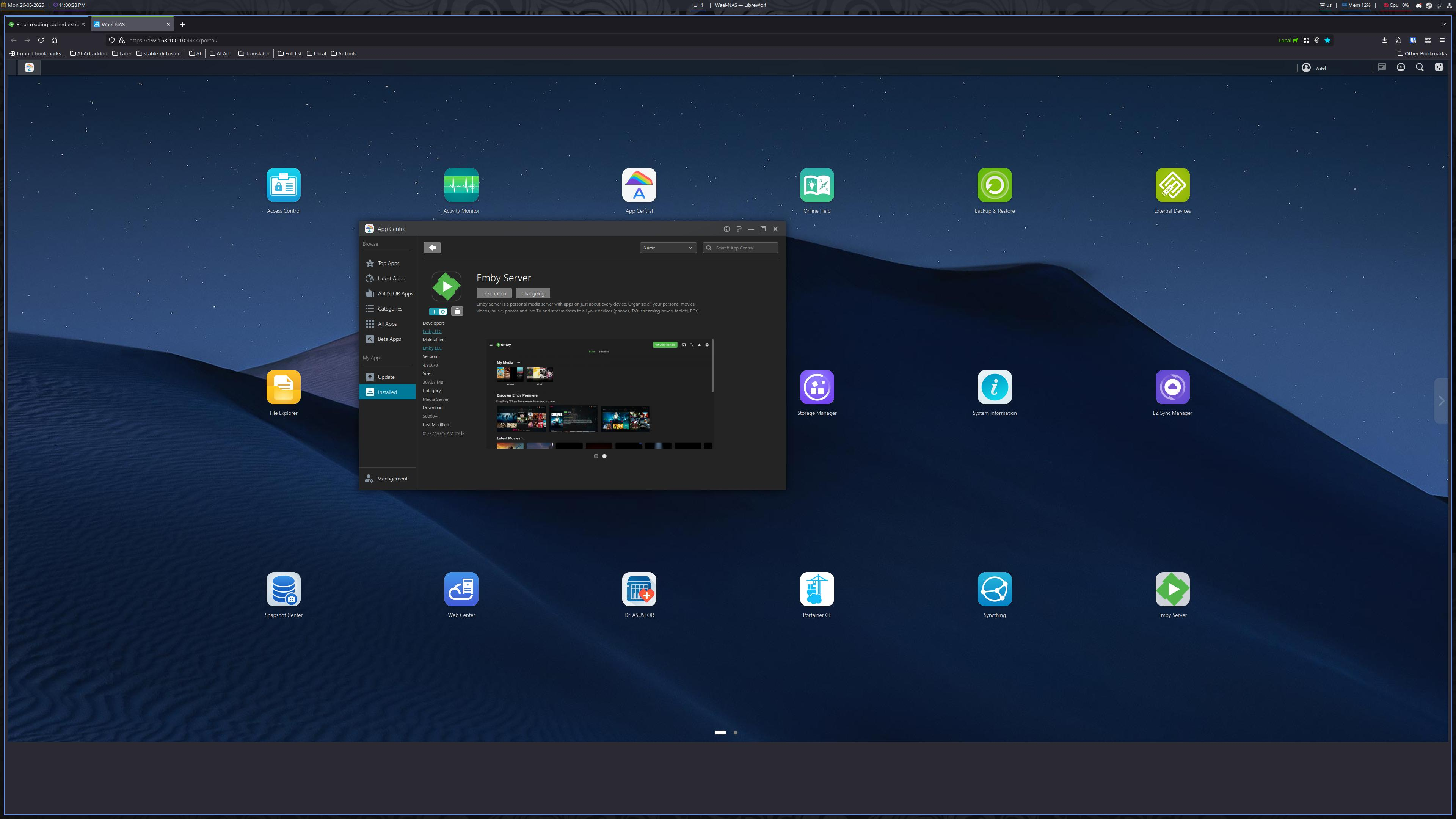 Error reading cached extradata - Linux - Emby Community