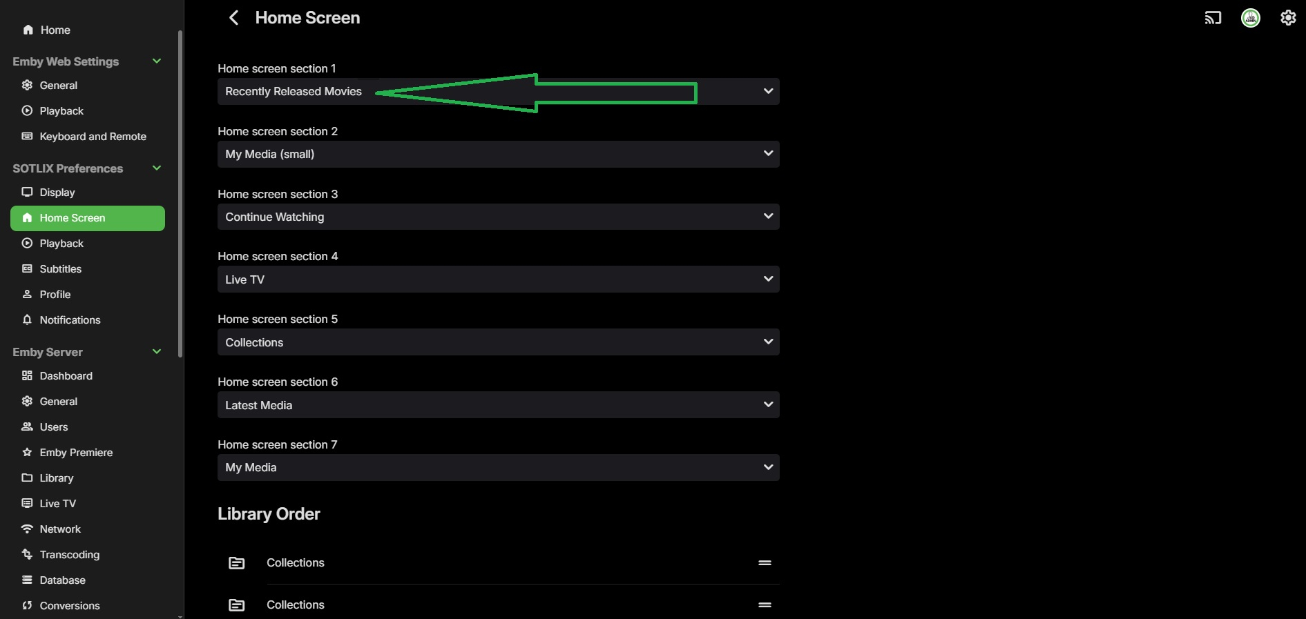 Home Screen Request - General/Windows - Emby Community