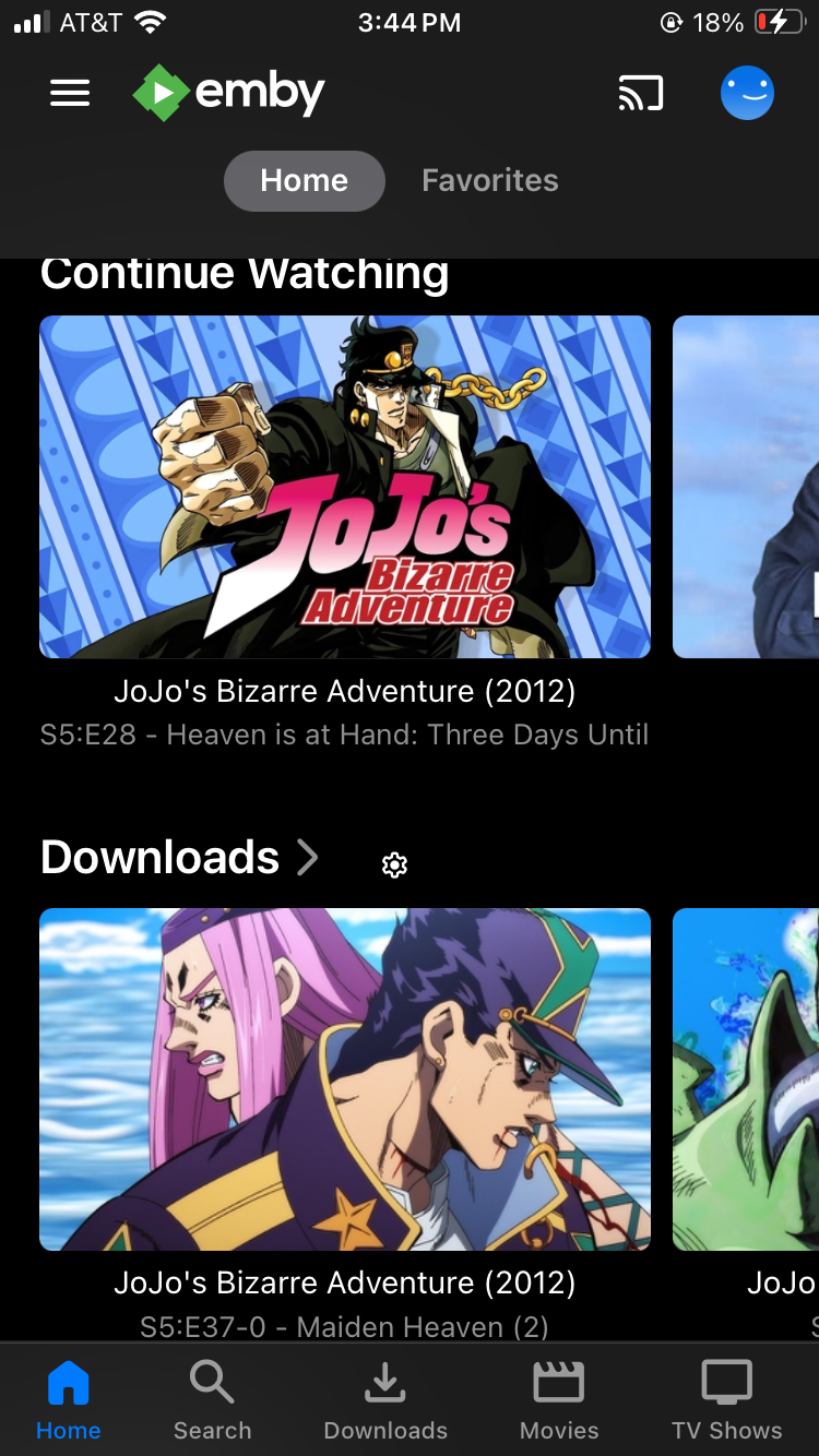 Downloads is spoiling episodes with thumbnail - Apple iOS / macOS - Emby Community