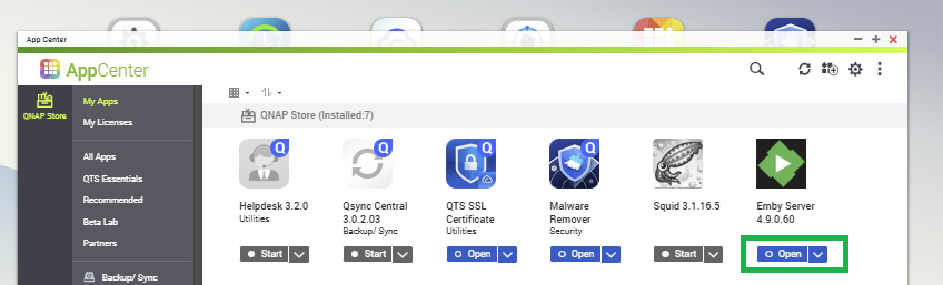 QNAP app, change port number on LAN ? - QNAP - Emby Community