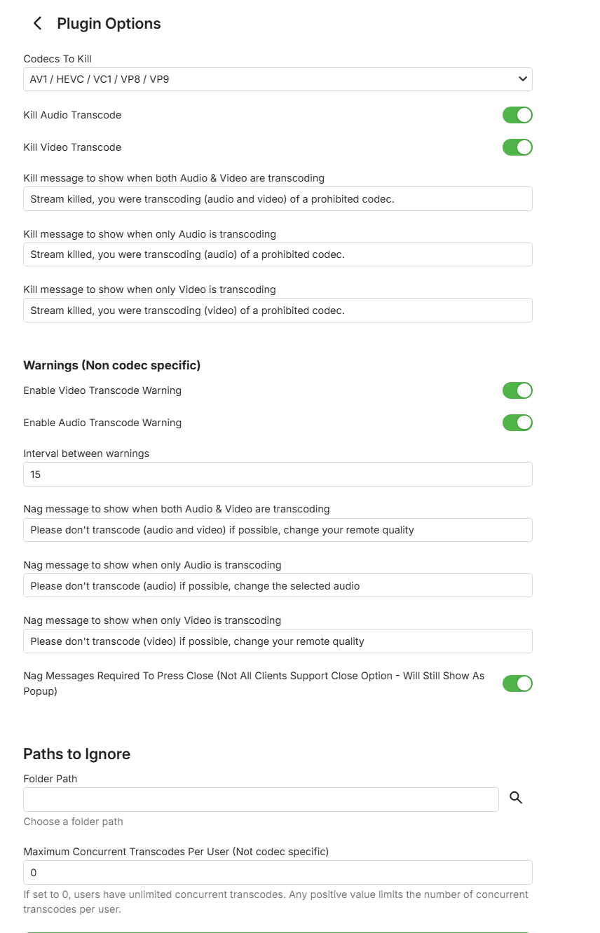 Plugin: TranscodeNotifier - Plugins - Emby Community