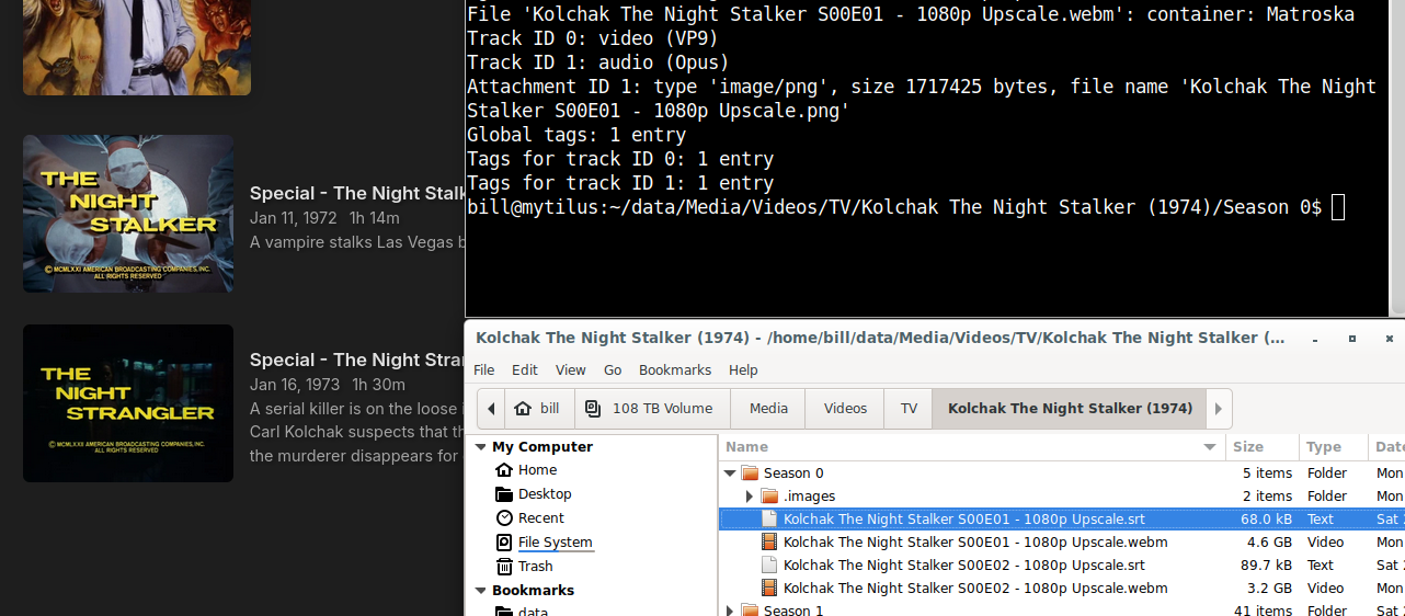 Thumbnails periodically get reset, only seems to happen with WEBM files - Linux - Emby Community