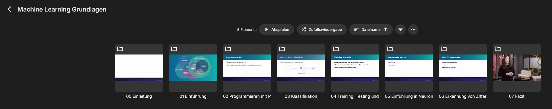 Library for video trainings - Feature Requests - Emby Community