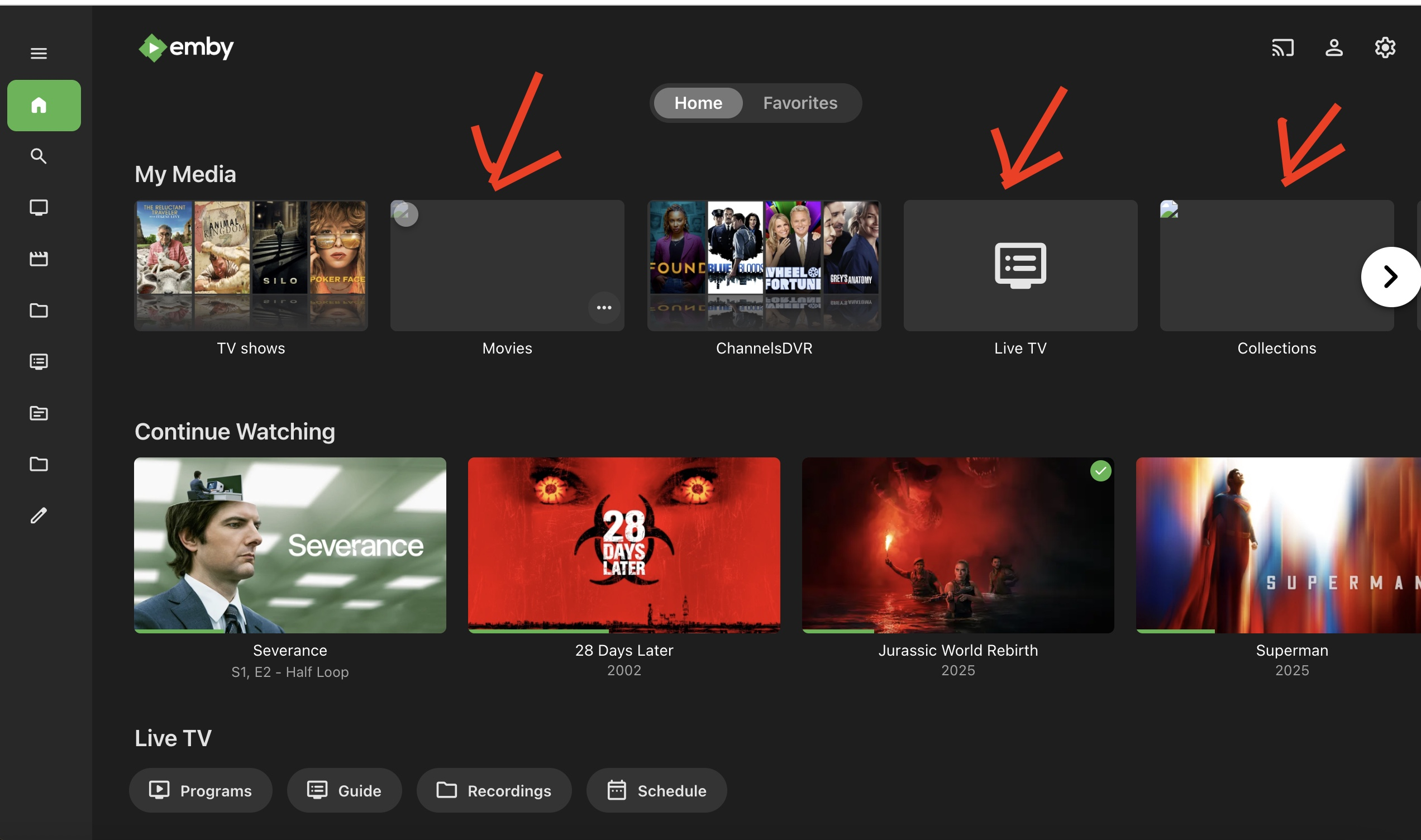 Missing Background for Base Items - Linux - Emby Community