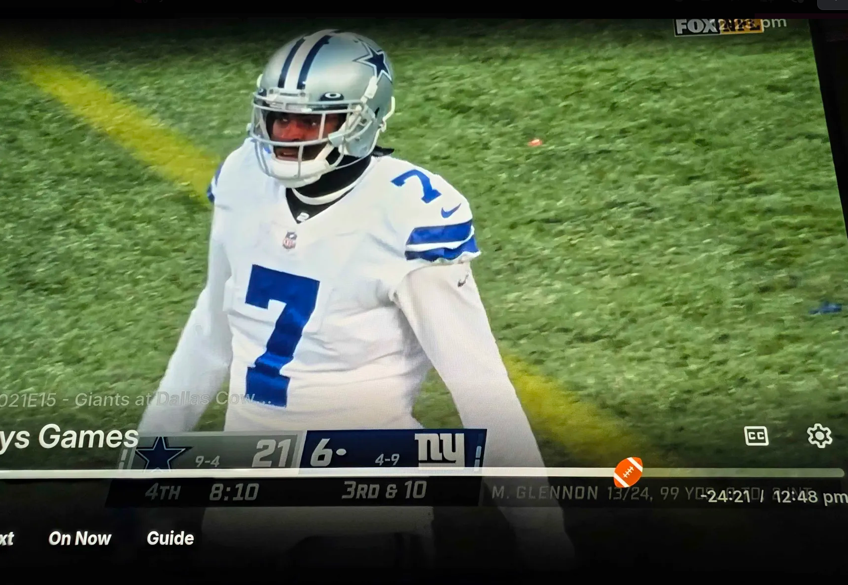 Love the new football icon when watching football games!! - General ...