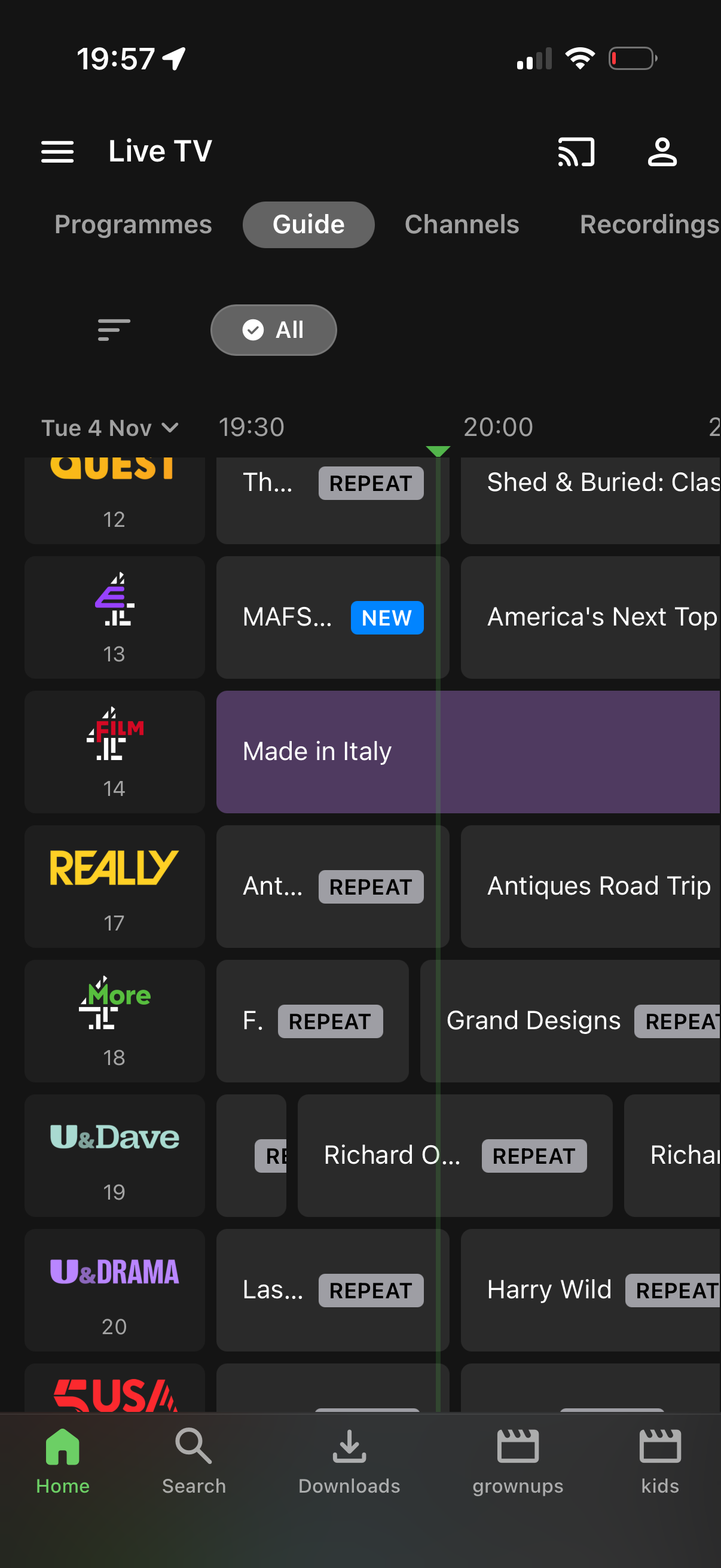 Server 4.9.1.80 - Minor TV Guide UI Issue - General/Windows - Emby ...