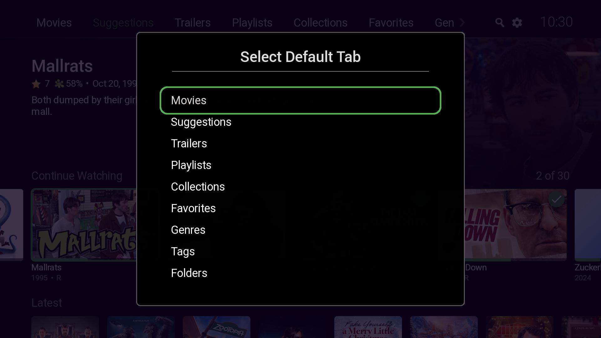 Help hiding top menu in Roku and Android - Roku - Emby Community