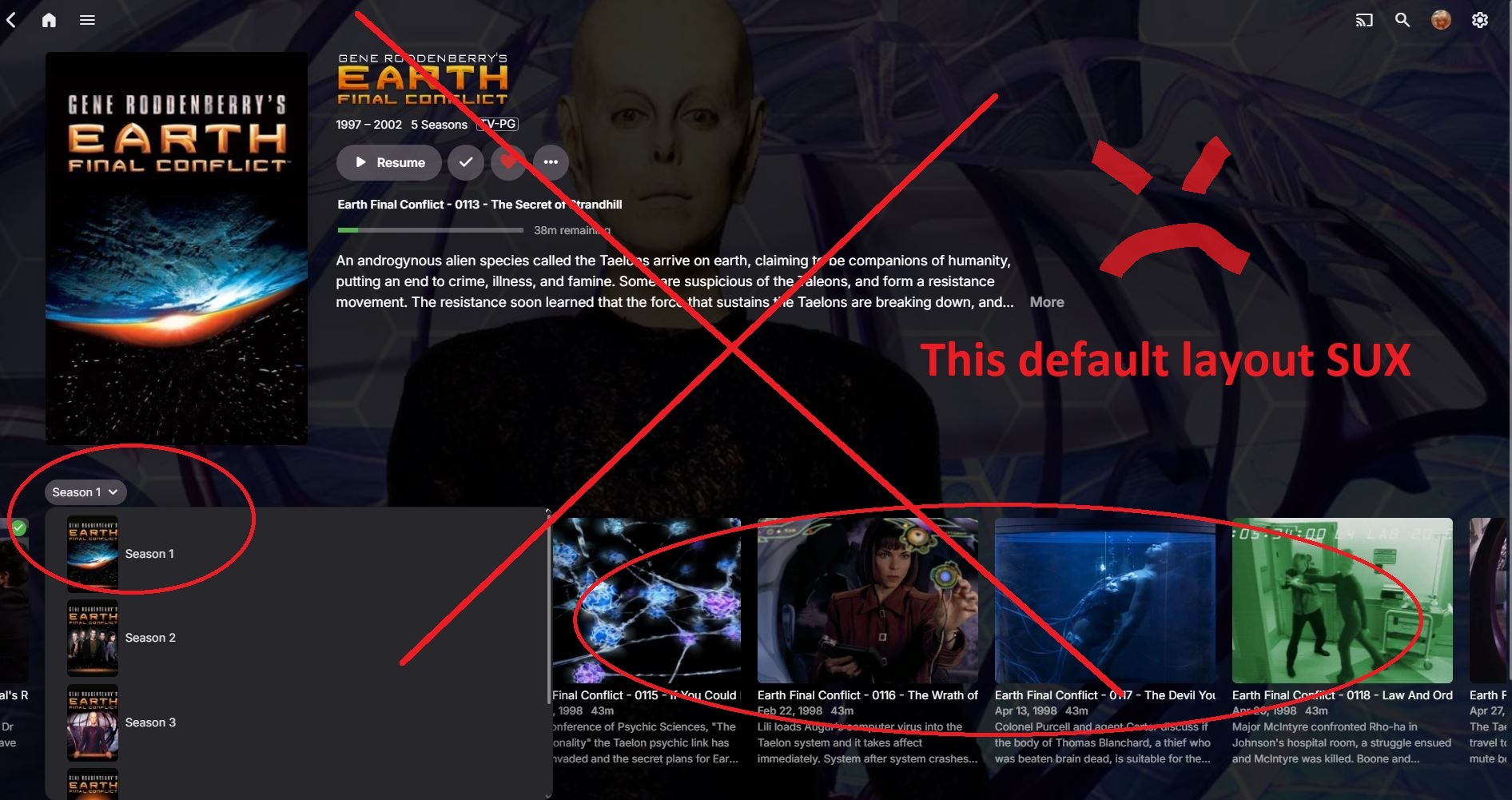 4.9.3.0 Broke my media layout. WTH - General/Windows - Emby Community
