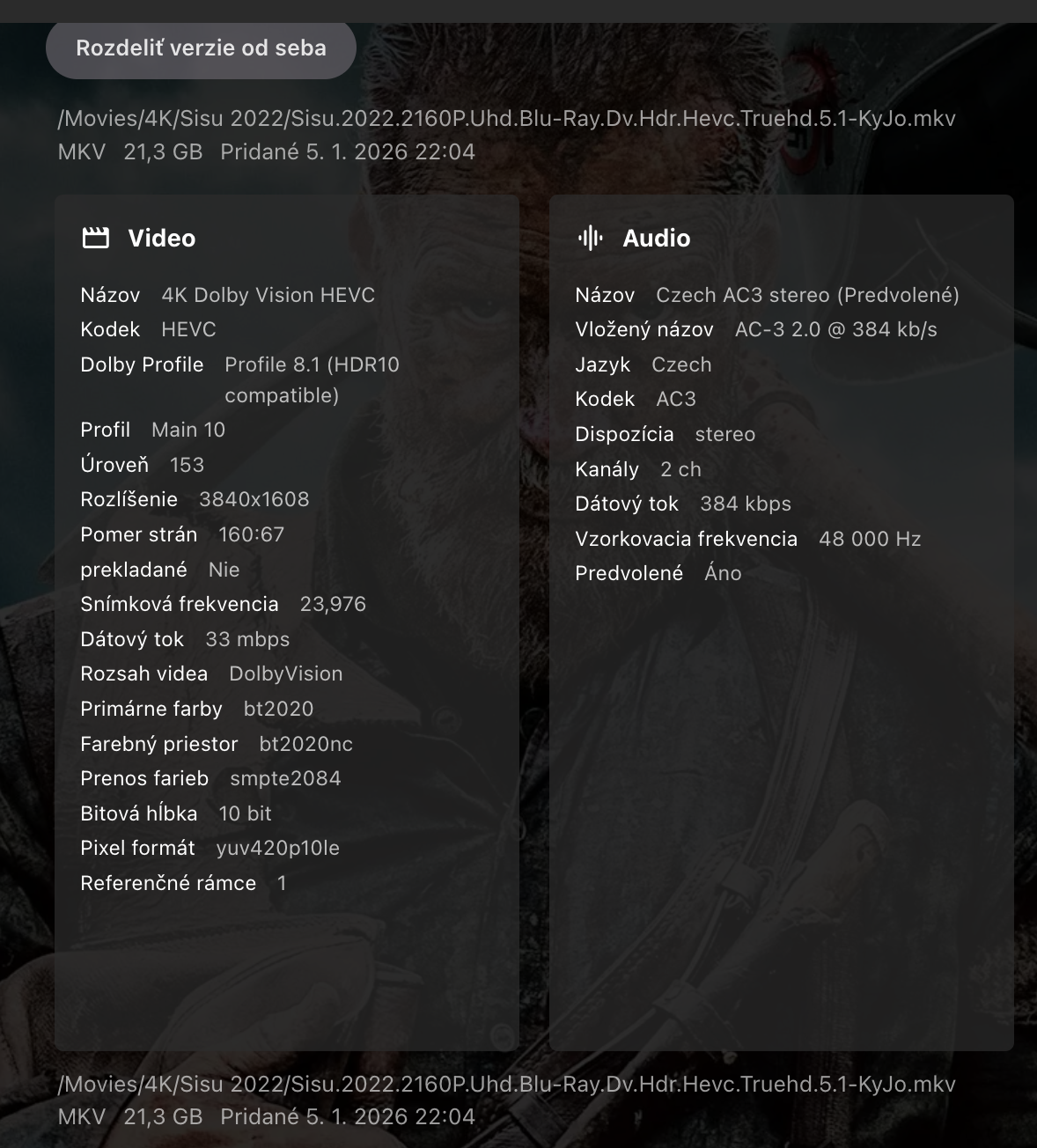 Emby says that I have more versions of the same movie - Linux - Emby Community