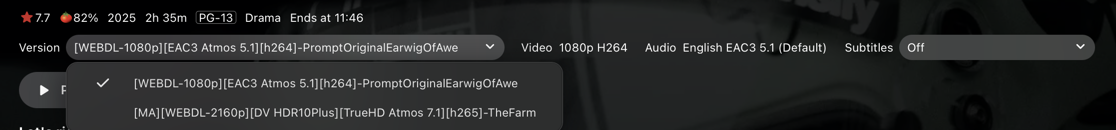 Naming convention for Multi-version movies - General/Windows - Emby ...